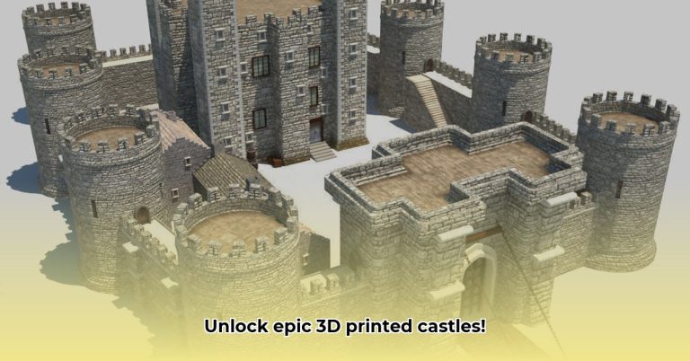 3D Printed Simple Castle: Easy Designs & Free STL Files - Lifestyle and ...