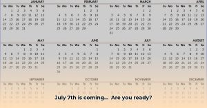 How Many Days Until July 7th? (Real-Time Countdown) - Lifestyle and ...