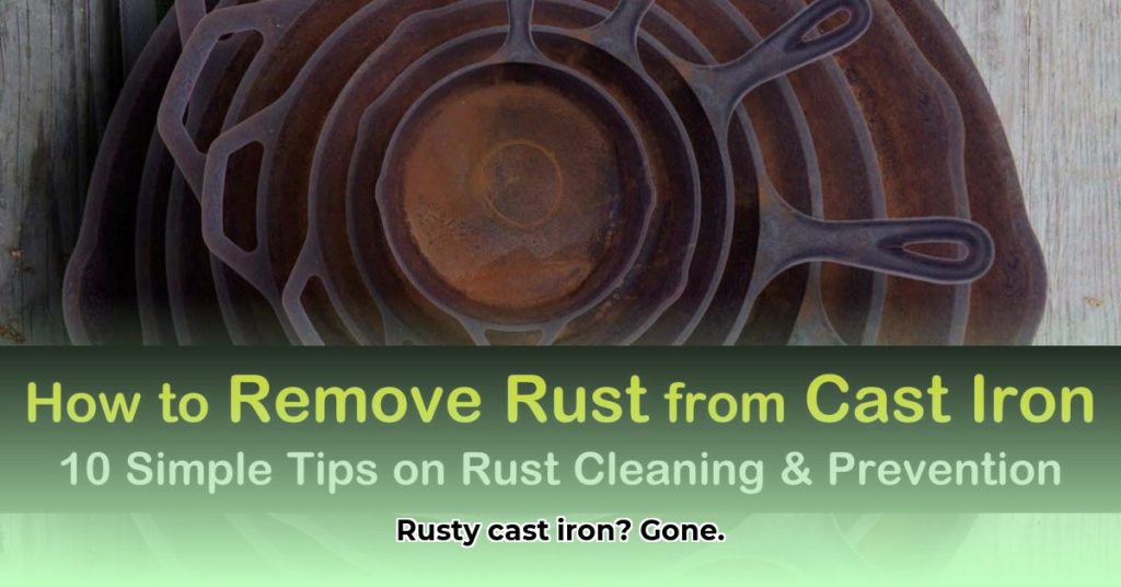 How to Remove Rust from Cast Iron Cookware: A Complete Guide ...