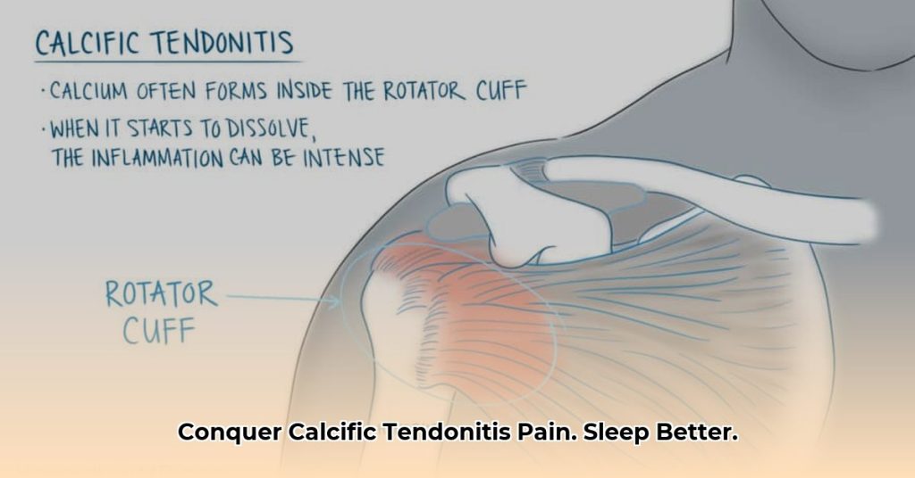 How to Sleep with Calcific Tendonitis: Tips for Pain Relief and Better ...