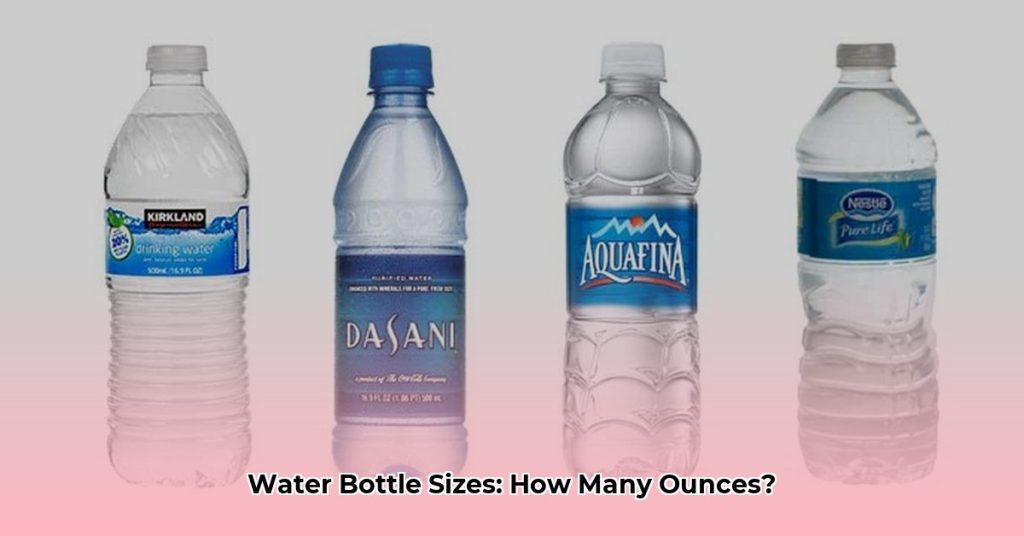 How Many Ounces Are in a Bottle of Water? A Guide to Common Sizes ...