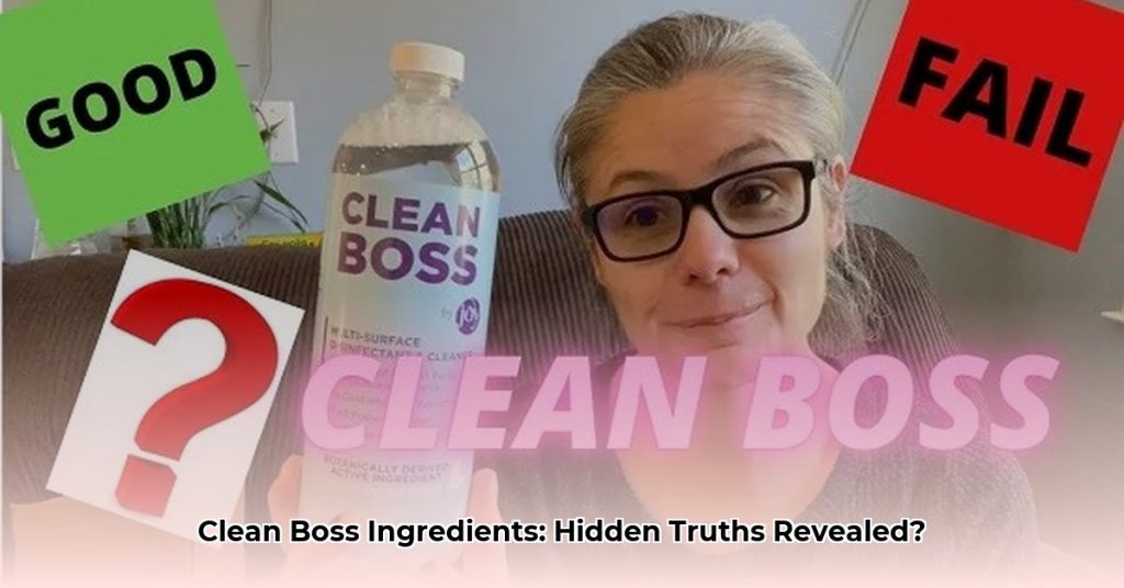 Clean Boss Ingredients: What's Really Inside? - Lifestyle and Productivity