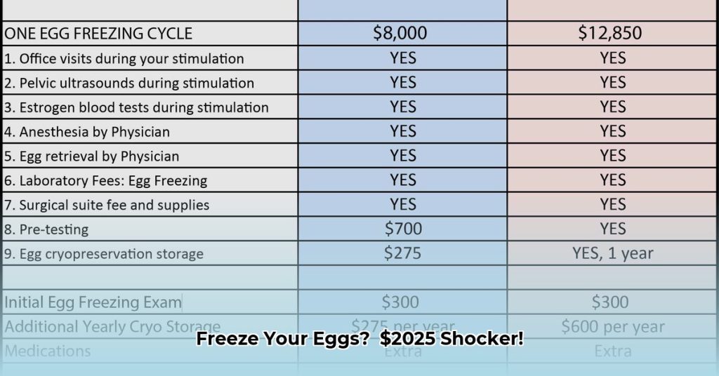 Freezing Eggs Cost 2025: Complete Guide - Lifestyle and Productivity