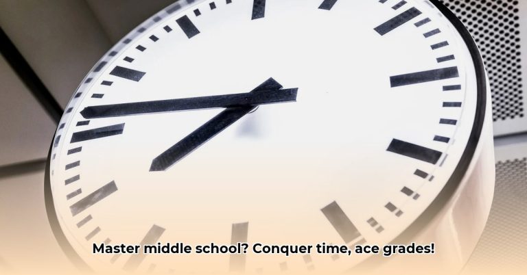 Master Middle School: Time Management Strategies That Work - Lifestyle ...