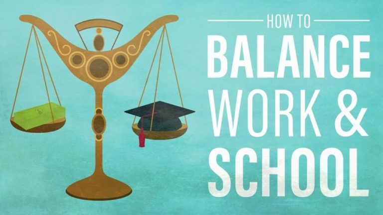 How to Balance College and Work: A Students Guide - Lifestyle and ...